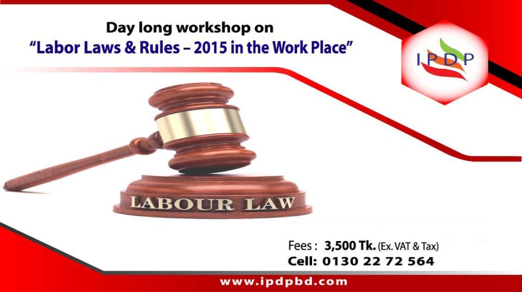 Labor Laws & Rules – 2015 in the Workplace – IPDP